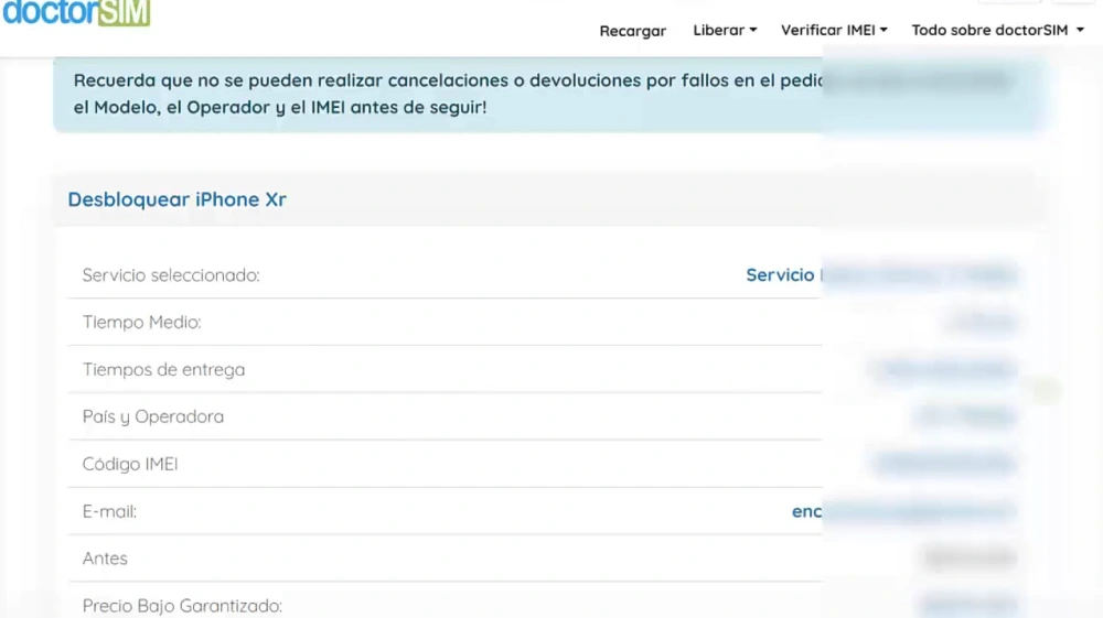 Cómo liberar o desbloquear celular con DoctorSIM Tecnologia con Mau